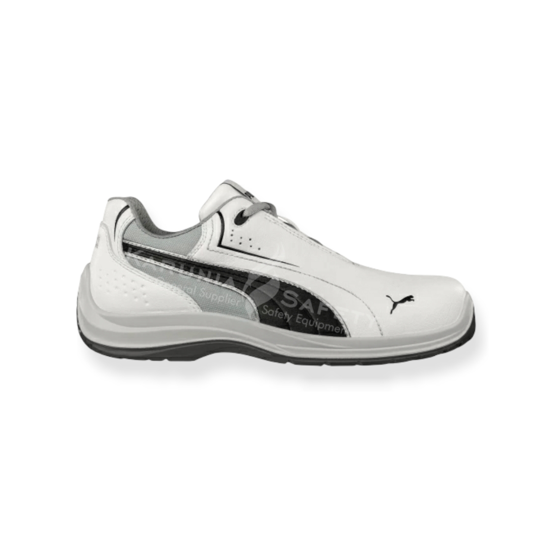 SEPATU SAFETY PUMA TOURING WHITE LOW | Sepatu Safety | KARUNIA SAFETY