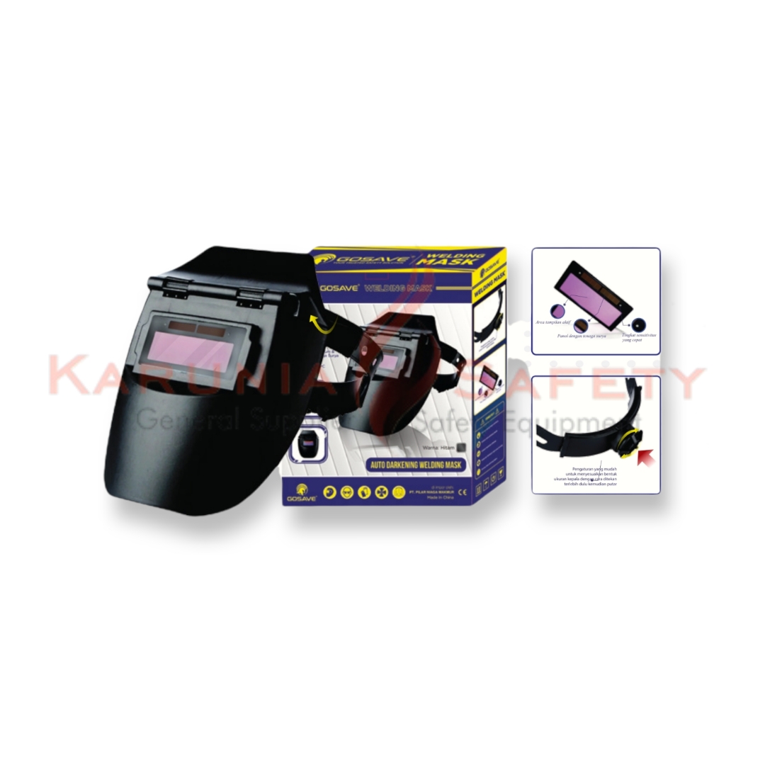 GOSAVE KEDOK LAS OTOMATIS | Helm Proyek Safety | KARUNIA SAFETY