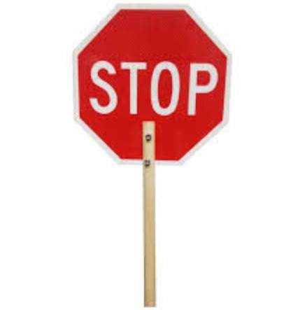 Stop Paddles | Rambu Marka Jalan | KARUNIA SAFETY